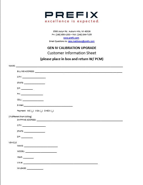 Prefix Viper Gen IV Race Engine Controller Flash – Prefix Corporation